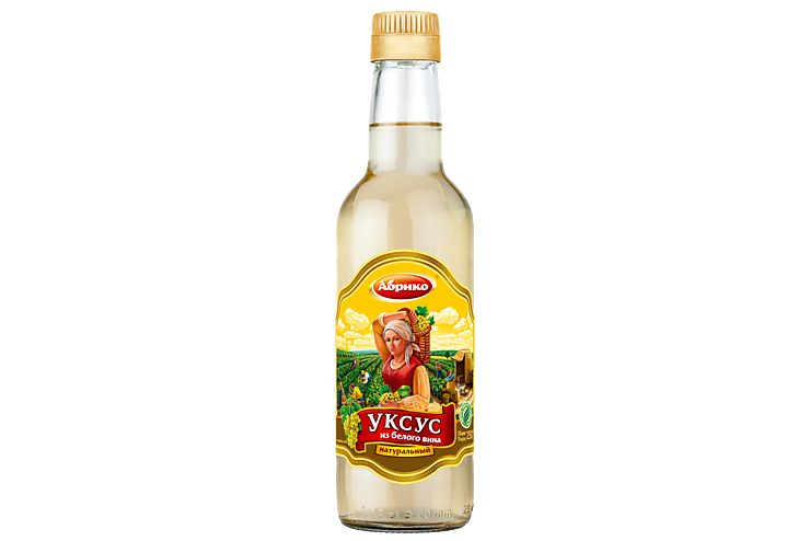 Уксус натуральный «Абрико» белый Винный, 250 мл – купить по приятной ...