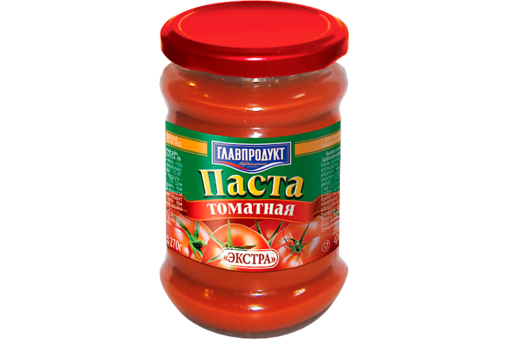 Паста томатная «Главпродукт», 270 г – купить по приятной цене с ...