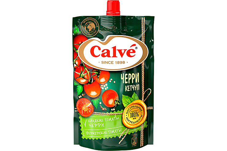 Кетчуп «Calve» Черри, 350 г – купить по приятной цене с доставкой на ...