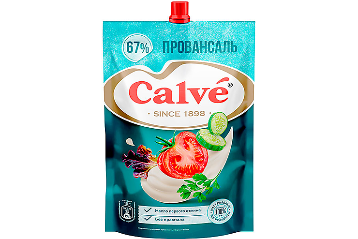 Майонез «Провансаль 67 «calve 700 г купить по приятной цене с