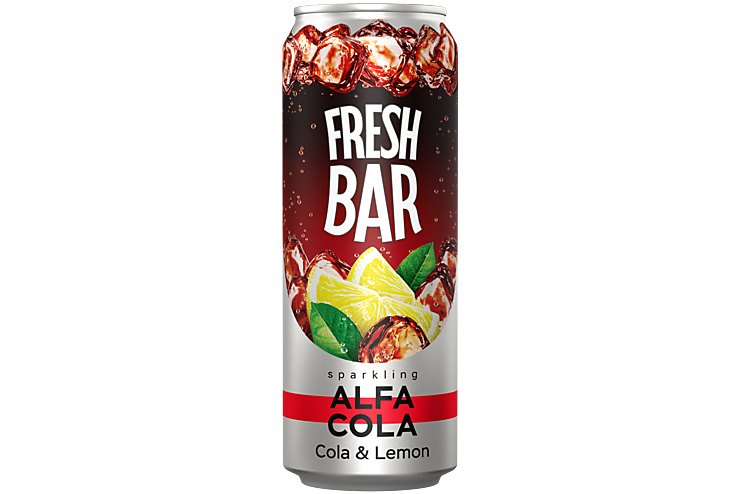 Напиток газированный «Fresh Bar» Alfa cola, 450 мл – купить по приятной ...