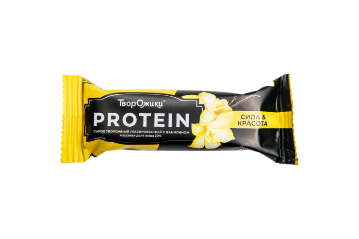 Сырок творожный 23% «ТворОжики» Protein, с ванилином, 40 г – купить по ...