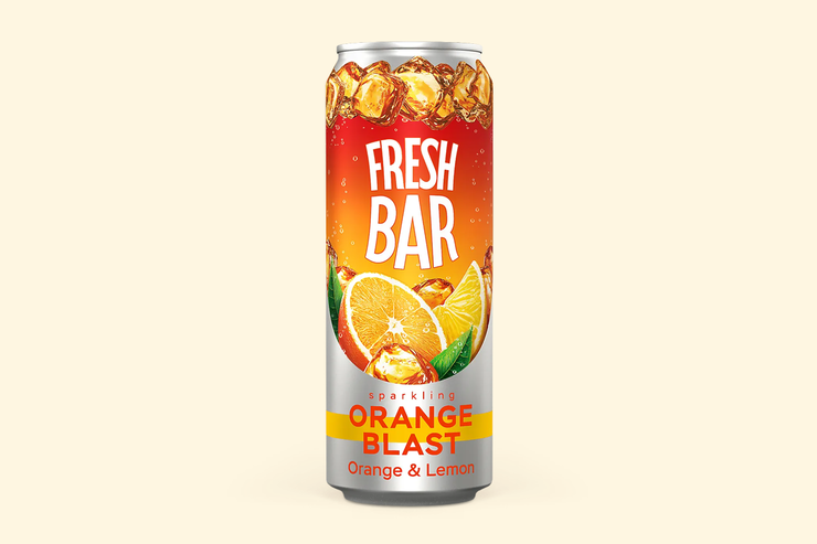 Напиток газированный «Fresh Bar» Orange blast, 450 мл – купить по ...