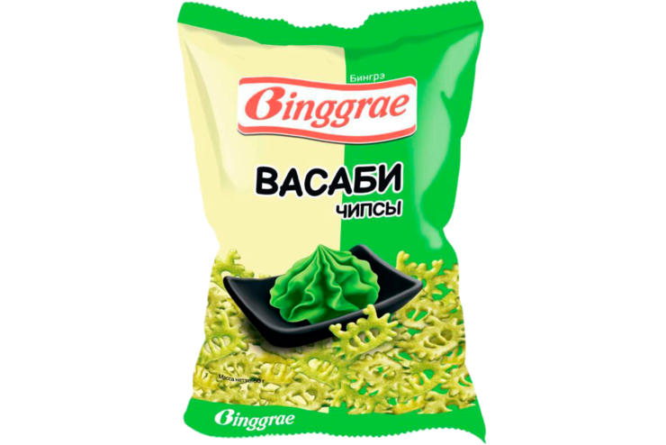 Чипсы «Binggrae» «Васаби», 65 г – купить по приятной цене с доставкой ...