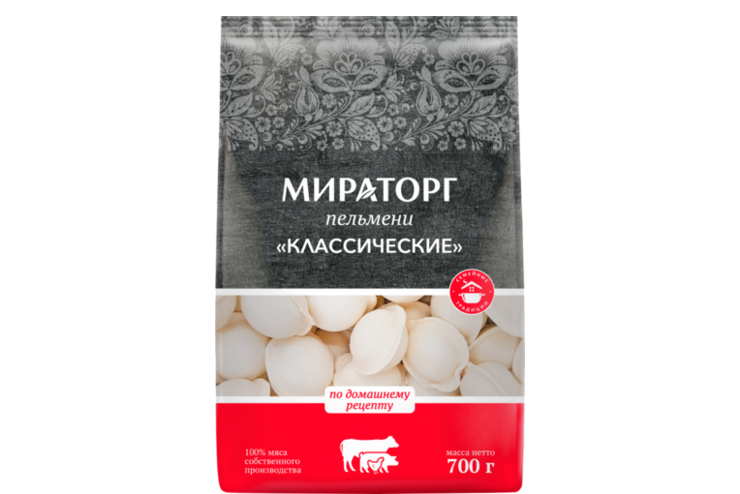 Пельмени «Мираторг» Классические, 700 г – купить по приятной цене с ...