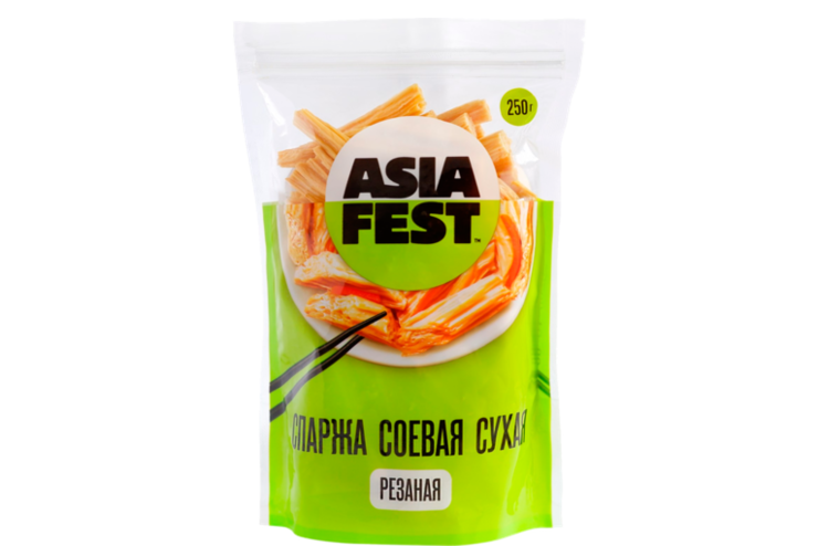 Спаржа «Asia Fest» соевая сухая, 250 г – купить по приятной цене с ...