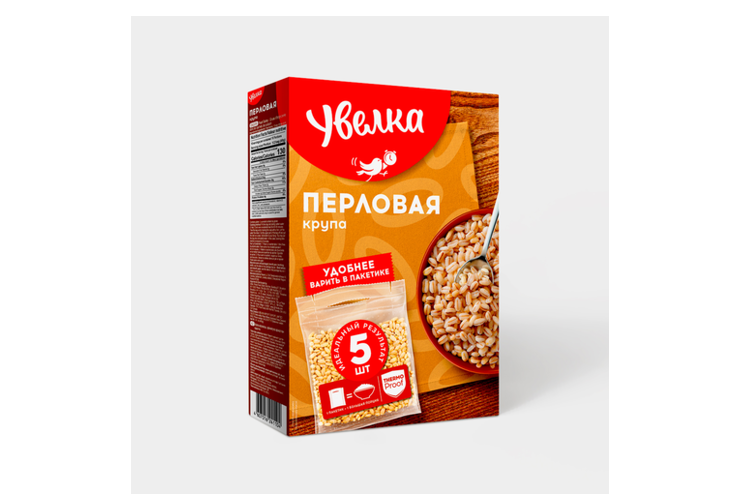 Крупа перловая «Увелка» в пакетиках, 400 г – купить по приятной цене с ...