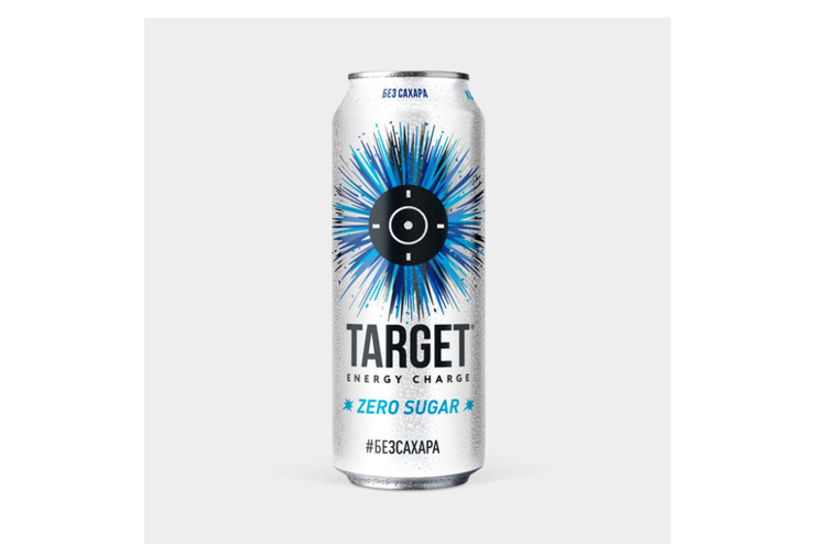 Энергетический напиток «Target» Zero Sugar, 450 мл – купить по приятной цене с доставкой на дом ...