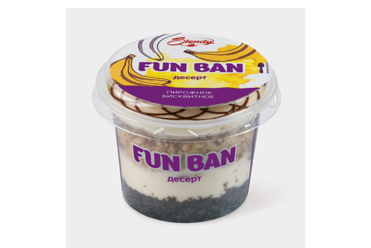 Десерт FUN BAN, 200 г – купить по приятной цене с доставкой на дом в ...