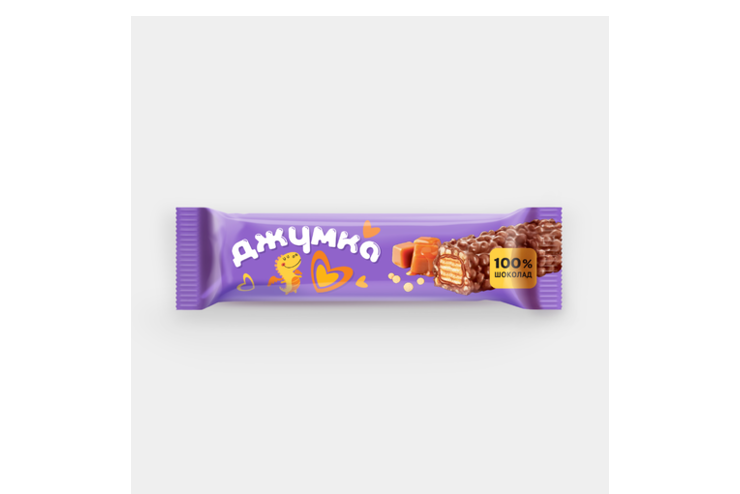 Батончик вафельный «Джумка» с воздушной кукурузой, 36 г – купить по ...