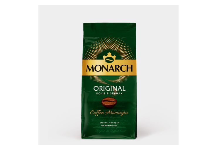 Кофе в зернах «Monarch» Original, 230 г – купить по приятной цене с ...