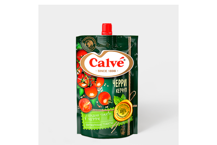 Кетчуп «Calve» Черри, 350 г – купить по приятной цене с доставкой на ...