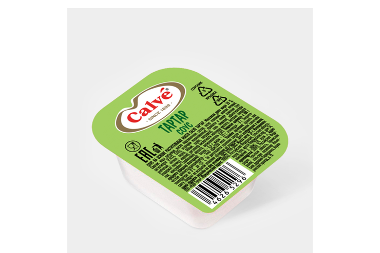 Соус «Calve» Тартар, дип-пот, 25 г – купить по приятной цене с ...