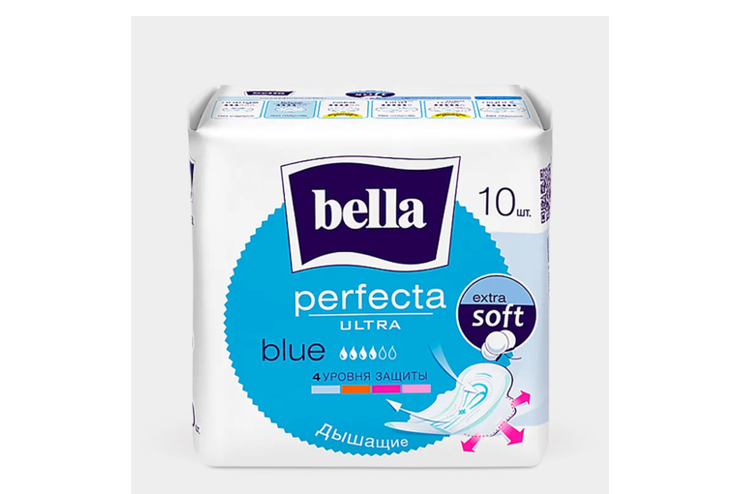 Прокладки «Bella» Perfecta Blue, 10 шт. – купить по приятной цене с ...