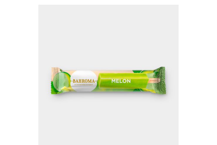Мороженое «Bahroma» молочный лёд Melon, 68 г – купить по приятной цене ...