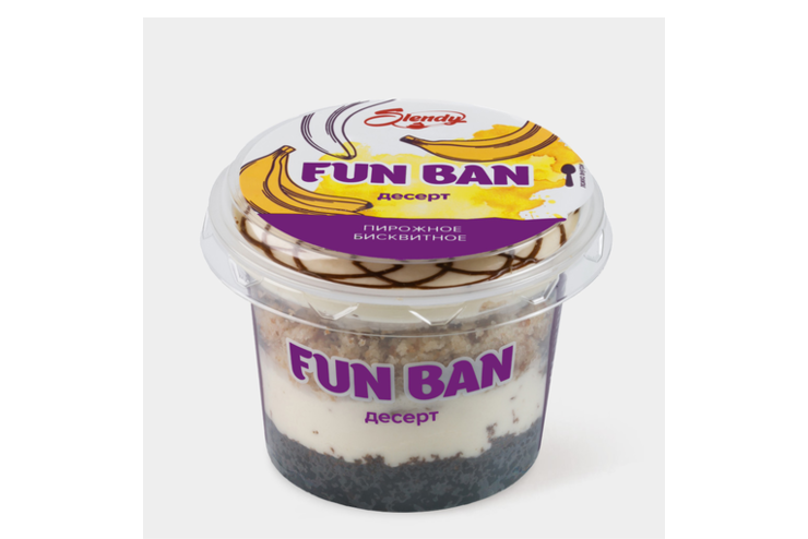 Десерт FUN BAN, 200 г – купить по приятной цене с доставкой на дом в ...