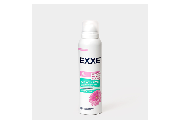 Дезодорант женский «EXXE» Silk effect Нежность шёлка, 150 мл – купить по приятной цене с ...