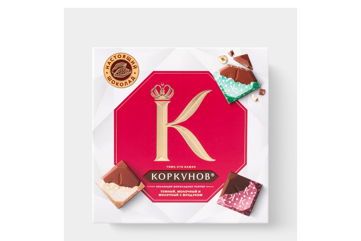 Конфеты «Коркунов» Pure Choco Collec, 87 г – купить по приятной цене с ...