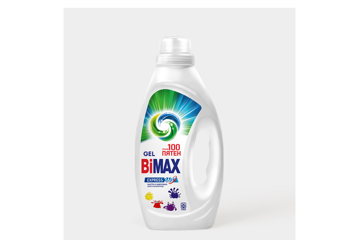 Гель для стирки «Bimax» 100 пятен, 900 г – купить по приятной цене с доставкой на дом в интернет ...