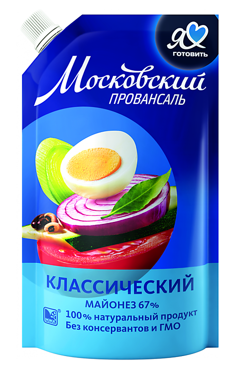 Майонез классический «Московский провансаль», 700 г – купить по ...