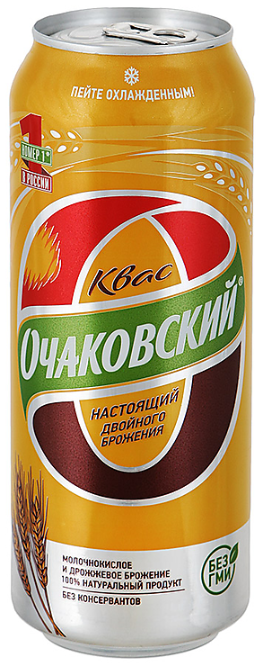 Квас «Очаковский», 500 мл – купить по приятной цене с доставкой на дом ...