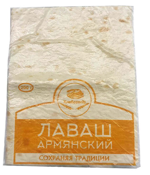 Лаваш «Хлебосолъ» армянский, 200 г – купить по приятной цене с ...