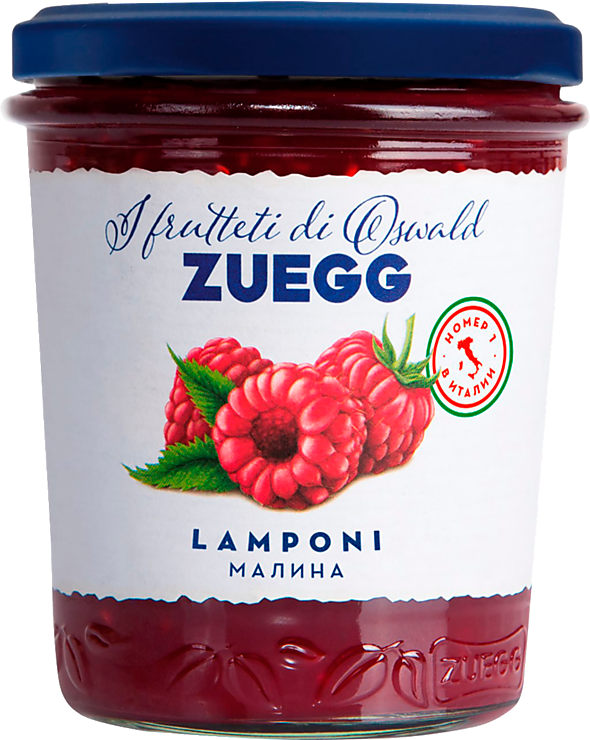 Конфитюр «Zuegg» Экстра Малина, 320 г – купить по приятной цене с ...