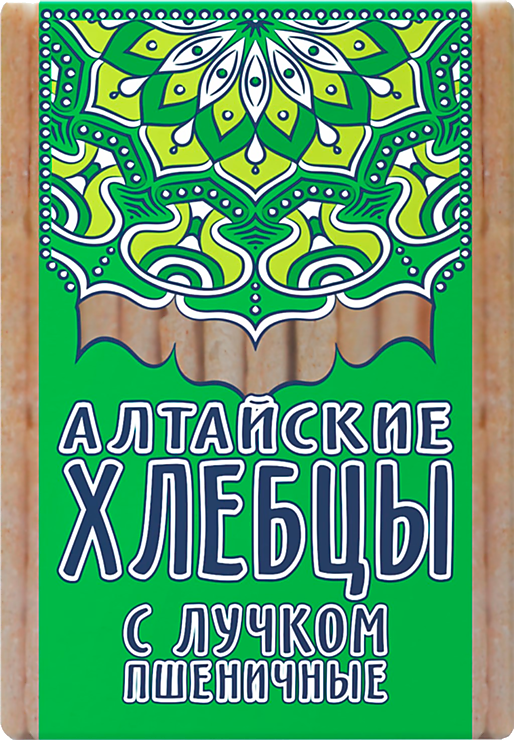 Хлебцы «Алтайские» пшеничные с луком, 75 г – купить по приятной цене с ...