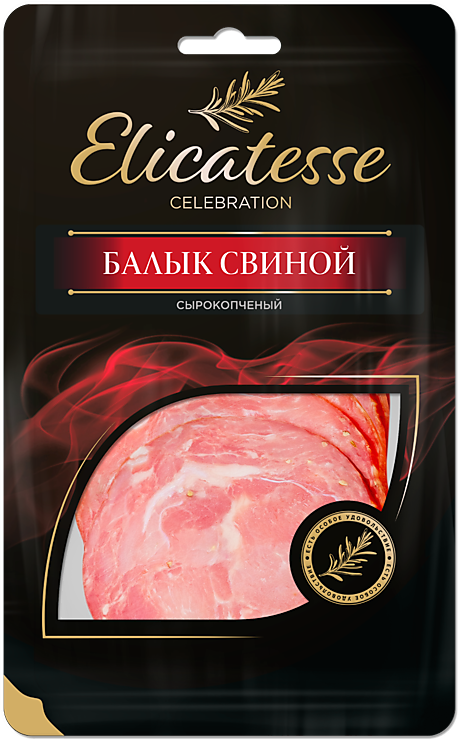 Балык свиной «Elicatesse» сырокопченый, 100 г – купить по приятной цене ...
