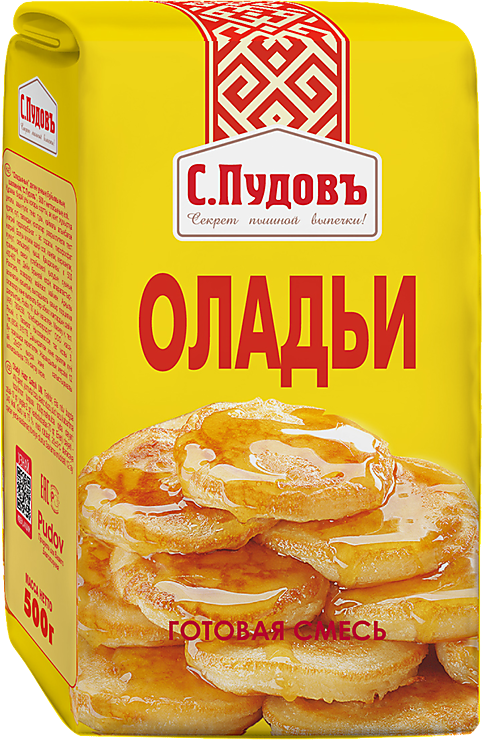 Смесь для выпечки «С.Пудовъ» Оладьи, 500 г – купить по приятной цене с ...