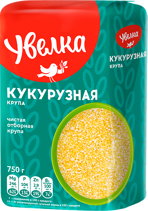 Крупа кукурузная «Увелка», 750 г – купить по приятной цене с доставкой ...