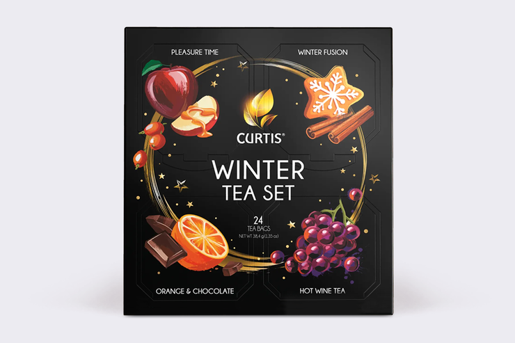 Чай ассорти «Curtis» Winter Tea Set, 24 пакетика, 38,4 г – купить по ...