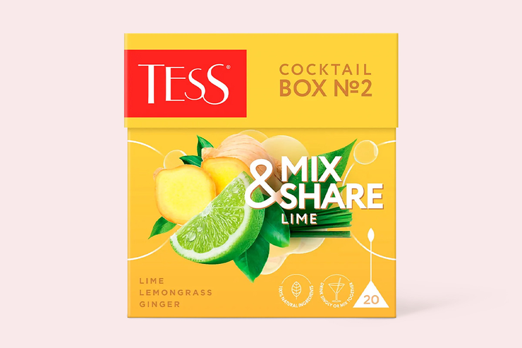 Чайный напиток «Tess» Cocktail Box № 2, 20 пакетиков – купить по ...