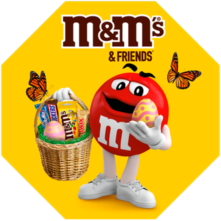 Подарочный набор «M&M's» шестиугольник Пасха, 80 г – купить по приятной ...