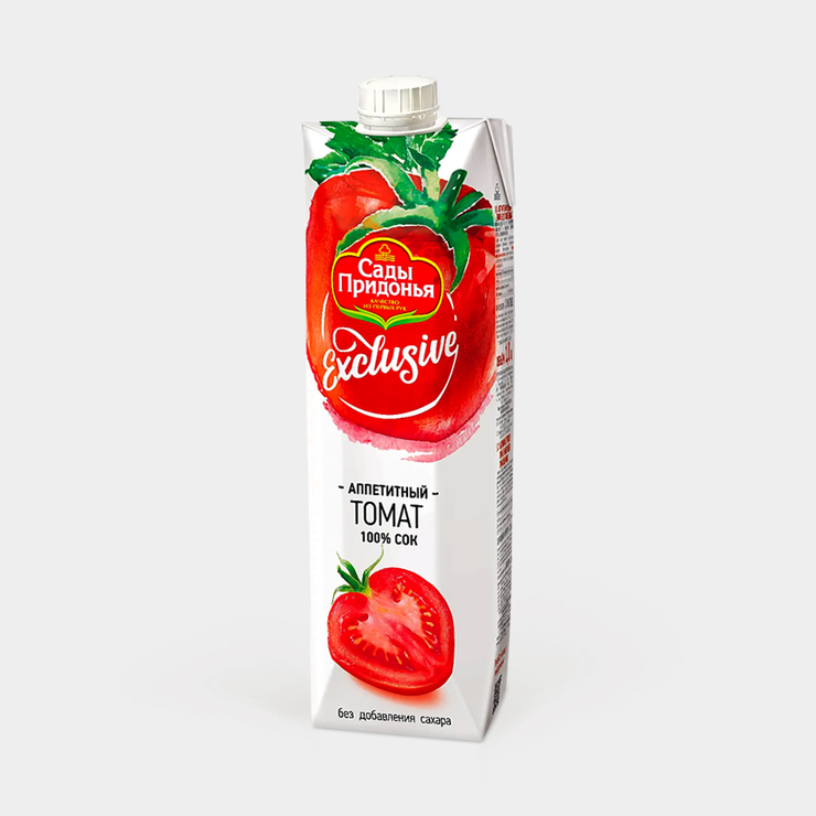 Сок «Сады Придонья Exclusive» Аппетитный томат, 1 л – купить по ...