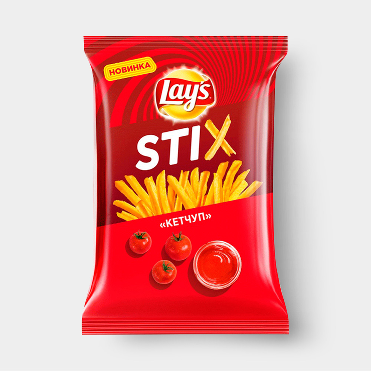 Чипсы «Lay's» STIX «Кетчуп», 125 г – купить по приятной цене с ...